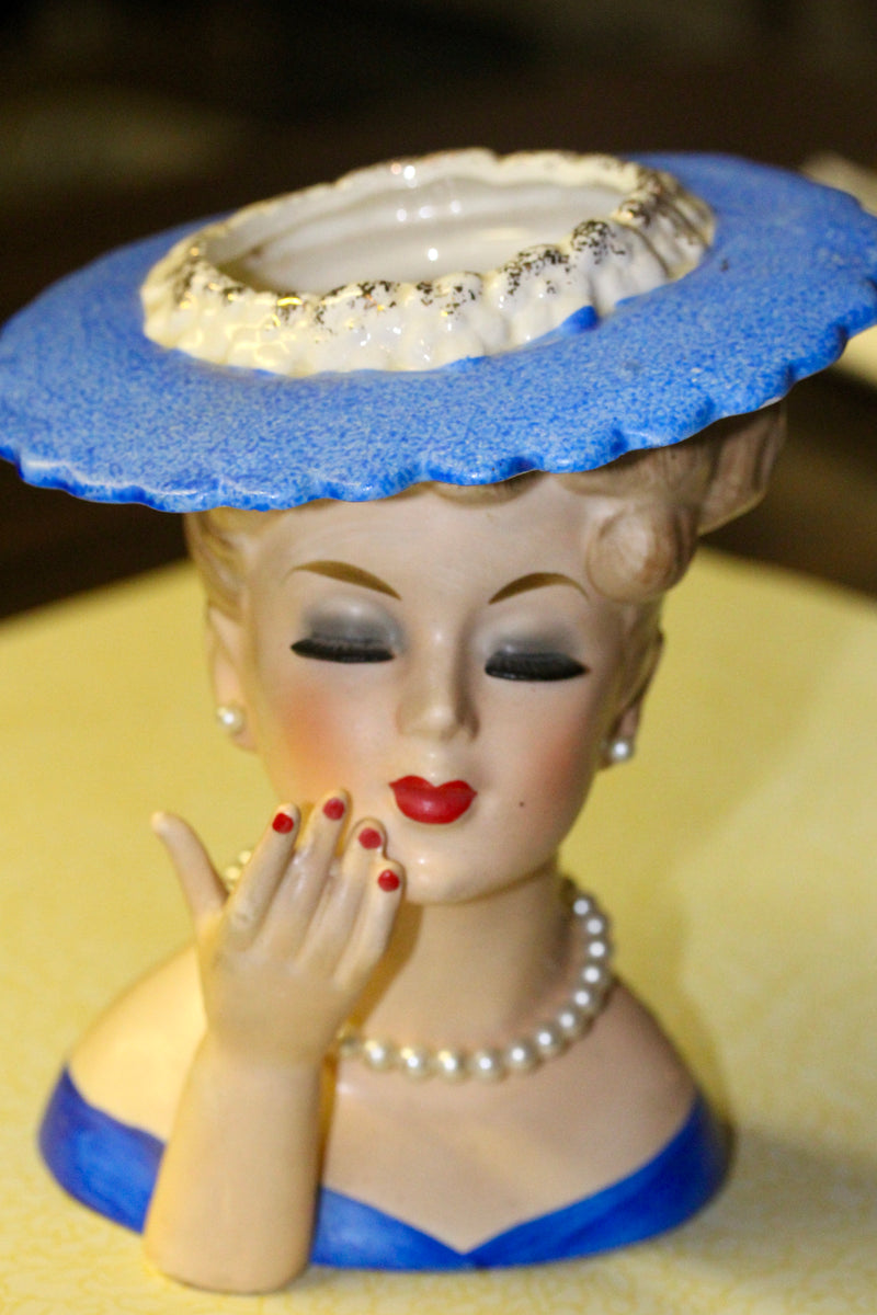 NAPCO Head Vase ~ VINTAGE – Fancy Flea Antiques